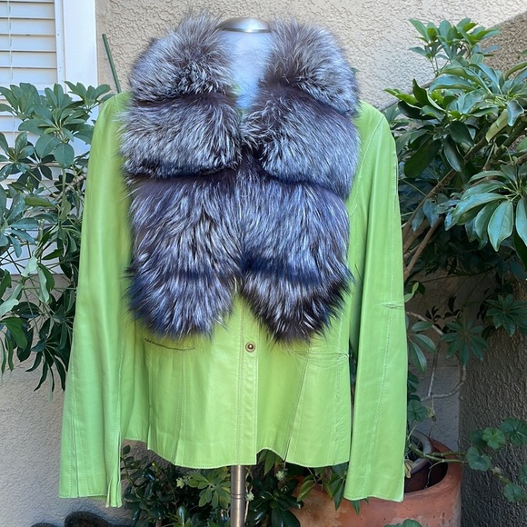 Vintage | Accessories | Vintage Silver Fox Fur Collar | Poshmark